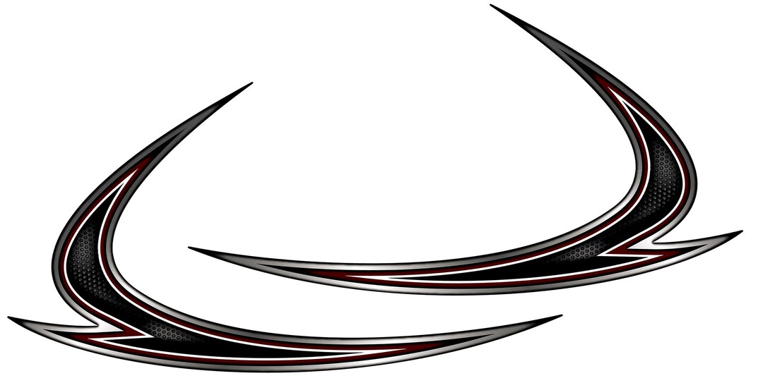 2 RV Trailer Camper Forest River Vengeance Graphics Decals -2453 - Etsy