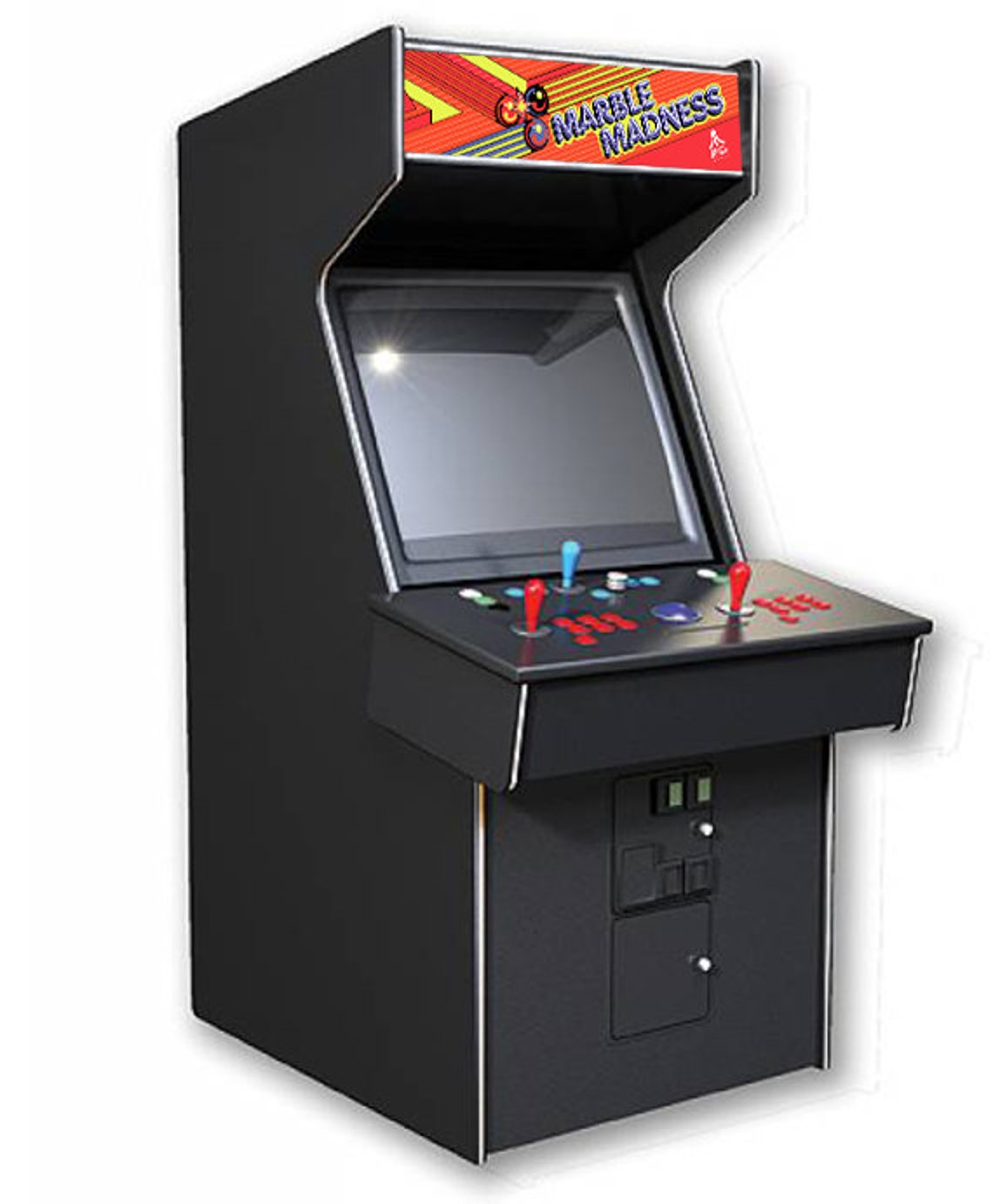 Marble Madness Atari Arcade Classics Marquee for Reproduction | Etsy