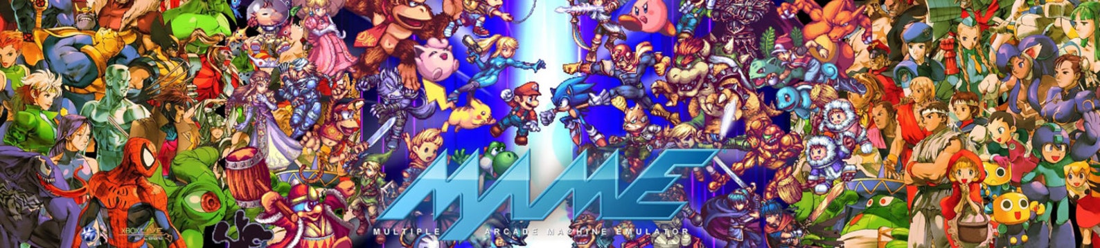 Mame Arcade Classics Marquee for Reproduction Header/backlit Sign - Etsy