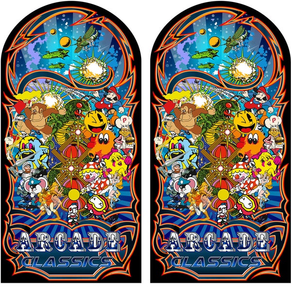 Arcade Cabinet Decals - Etsy