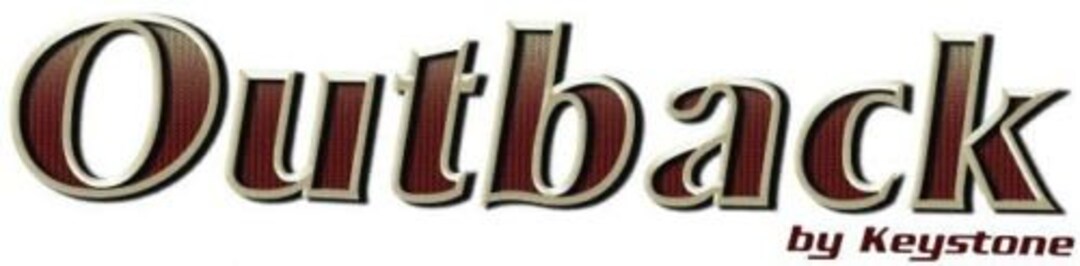 1 Rv Trailer KEYSTONE OUTBACK LOGO Graphic Decal- 939 - Etsy