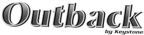 1 Rv Trailer KEYSTONE OUTBACK Logo Graphic Decal 939-5 - Etsy
