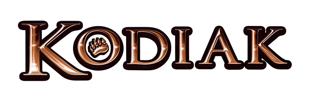1 RV Camper Kodiak Logo Decal Graphic-1727 - Etsy