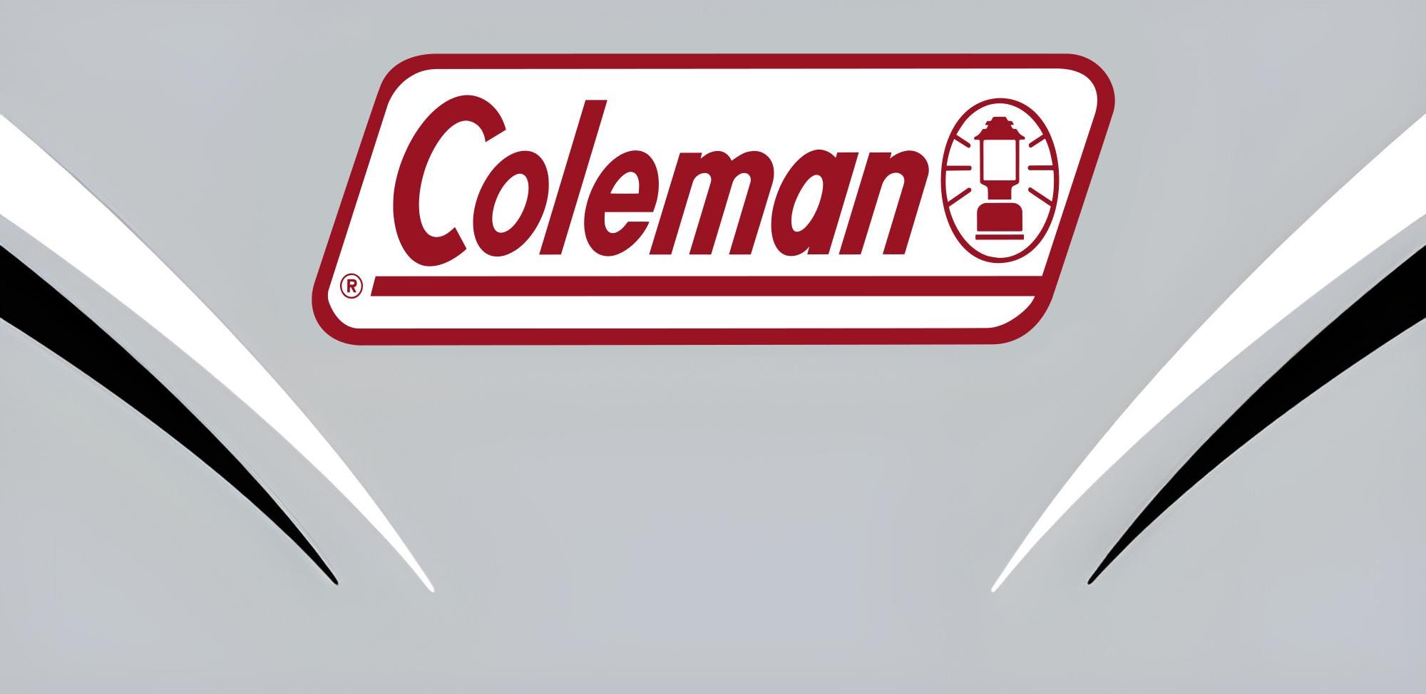5 Rv Trailer Camper Coleman Logo Stripes Graphics Decals 3057 - Etsy