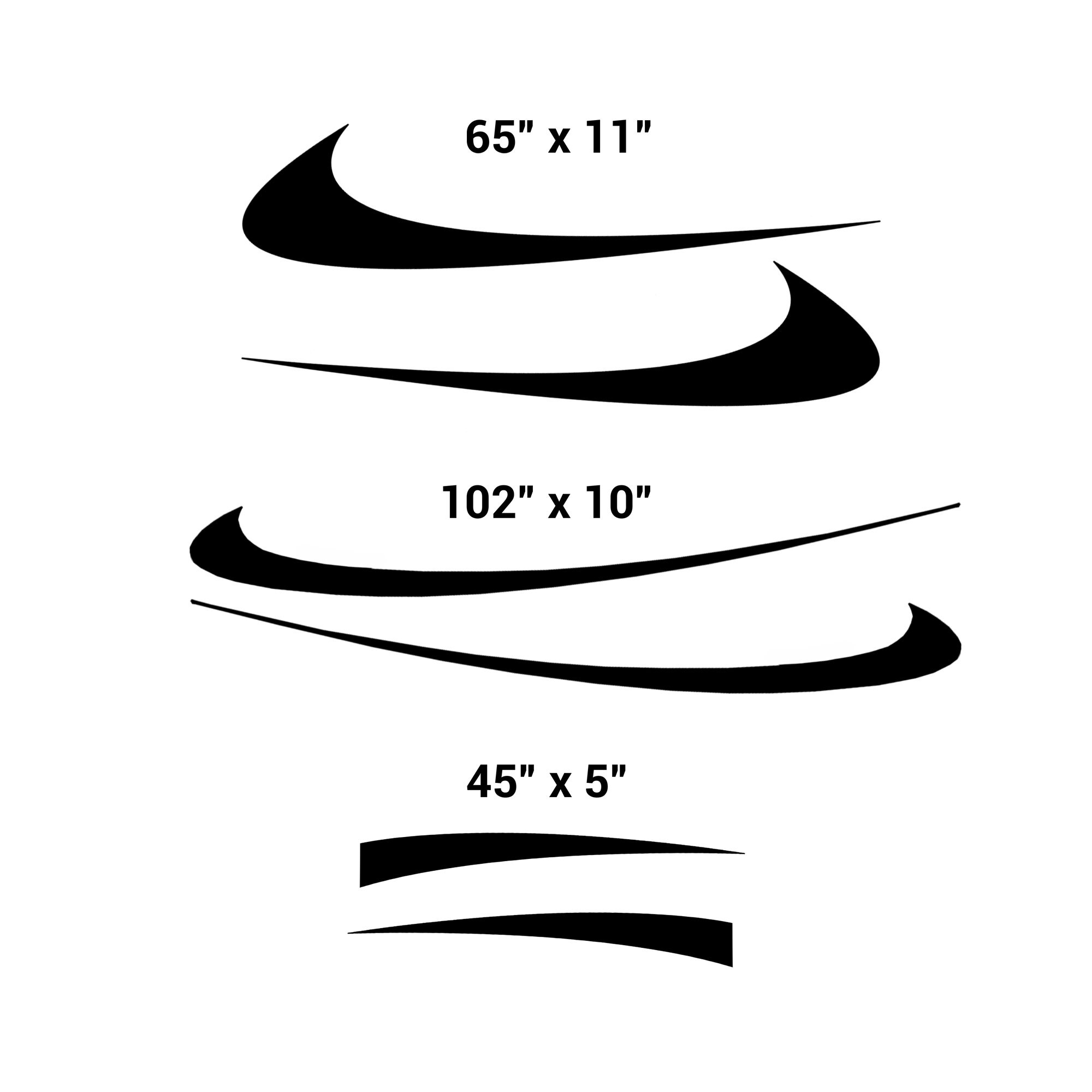 RV, Trailer Hauler, Camper, Motor-home Large Decals/graphics Kit 12-K ...