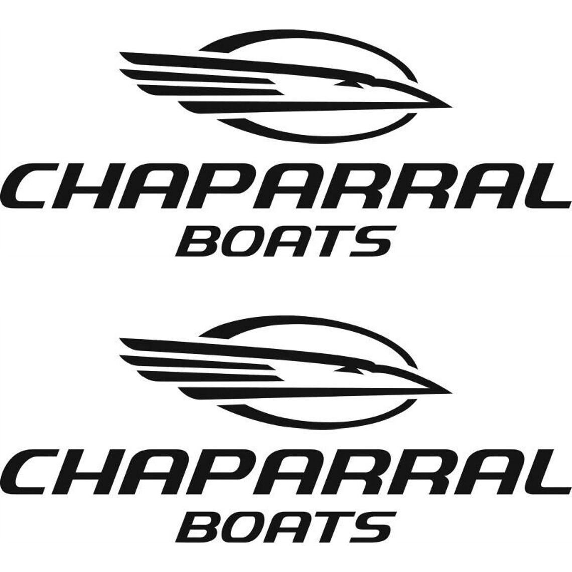 2 Chaparral Boat Trailer Logo Graphics Decals 45 | Etsy
