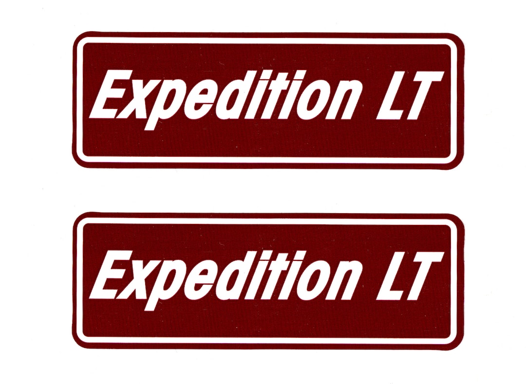 2 RV Trailer Camper Dutchmen Coleman Expedition Logos Decals Stickers ...