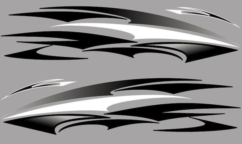 RV, Trailer, Camper, Motorhome Large Vinyl Decals/graphics Kit-k-0001-2 ...