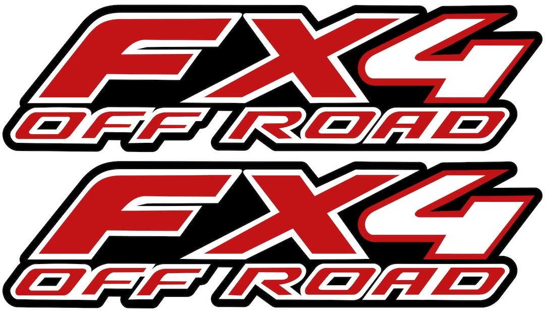Pair 4x4 FX4 off Road Bed Decals Stickers T-13-5 - Etsy