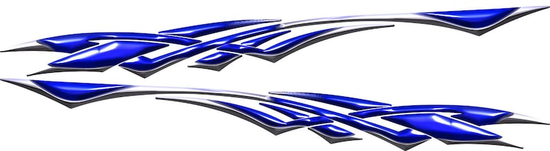 2 Car Truck Side Decals Graphics Stripes Vinyl #b1288blue - Etsy