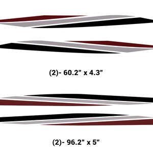 RV, Trailer, Camper, Motorhome Large Vinyl Decals/graphics Kit-k-0010 ...