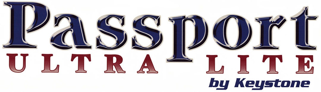 1 Rv Trailer KEYSTONE PASSPORT ULTRA Lite Logo Graphic Decal -58 - Etsy