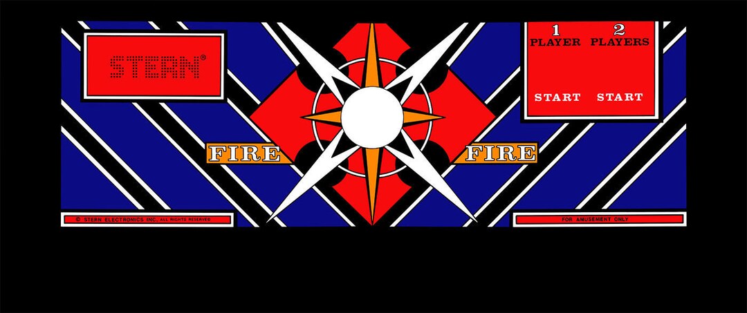 Berzerk Arcade CPO Sticker Graphic Decal for Reproduction - Etsy