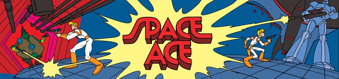 Space Ace Arcade Marquee for Reproduction Header/backlit Sign - Etsy