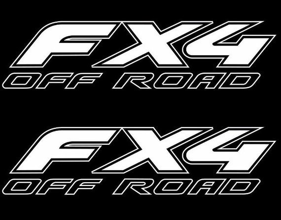 Pair 4x4 FX4 Bed Decals Stickers Ford Truck-t-32 | Etsy