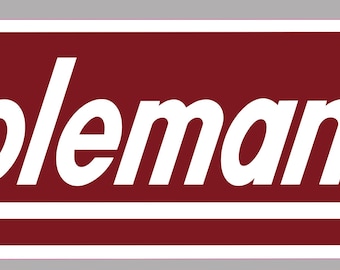 1 Rv Trailer Camper Coleman Logo Graphic Decal 902-6 | Etsy