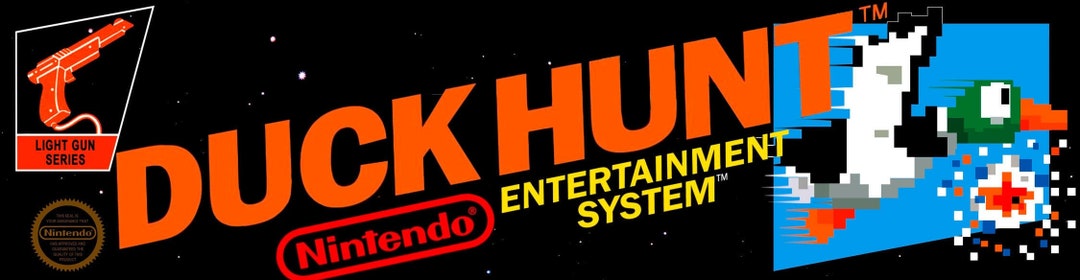 Duck Hunt Arcade Marquee for Reproduction Header/backlit Sign - Etsy