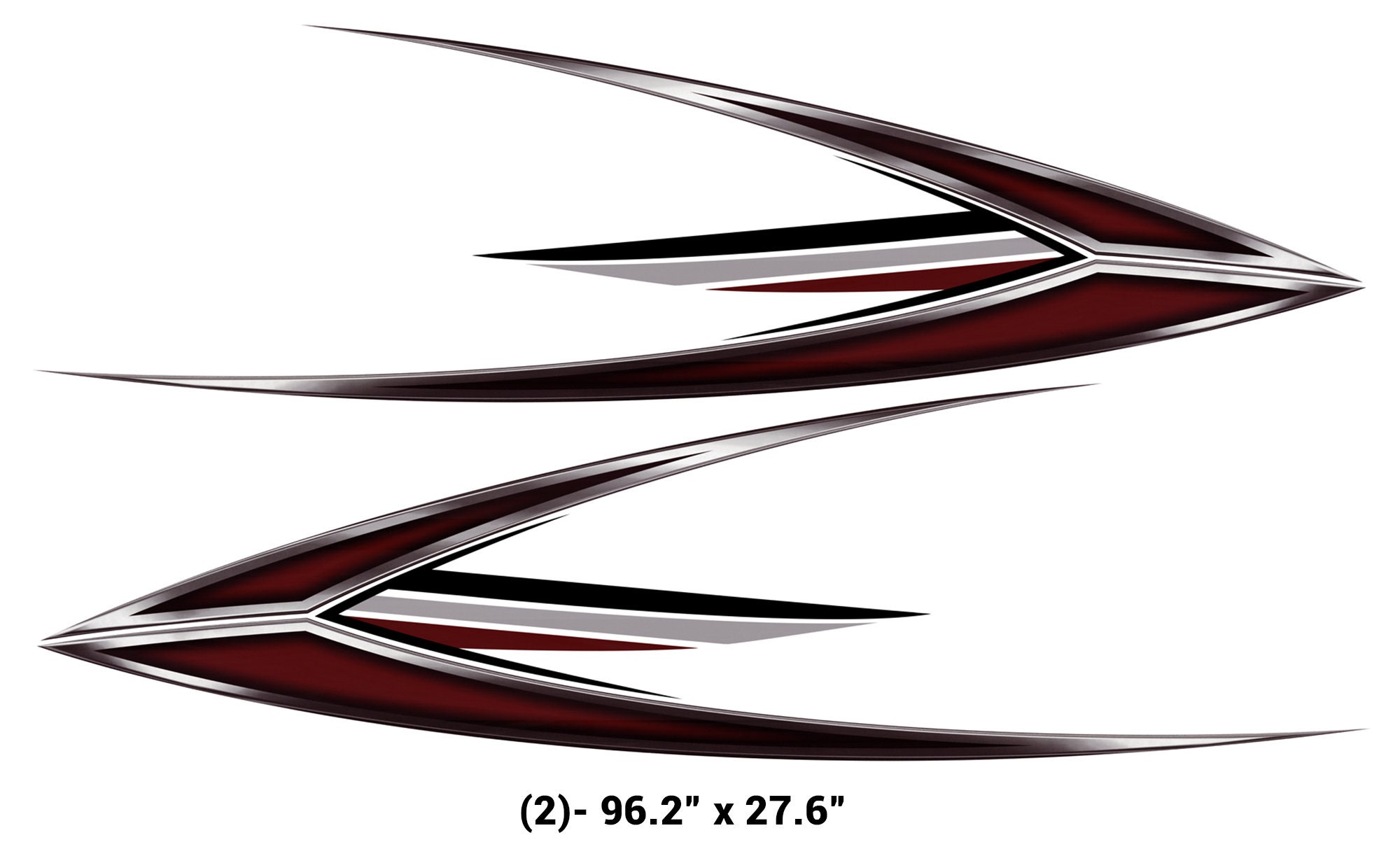 RV, Trailer, Camper, Motorhome Large Vinyl Decals/graphics Kit-k-0010 ...