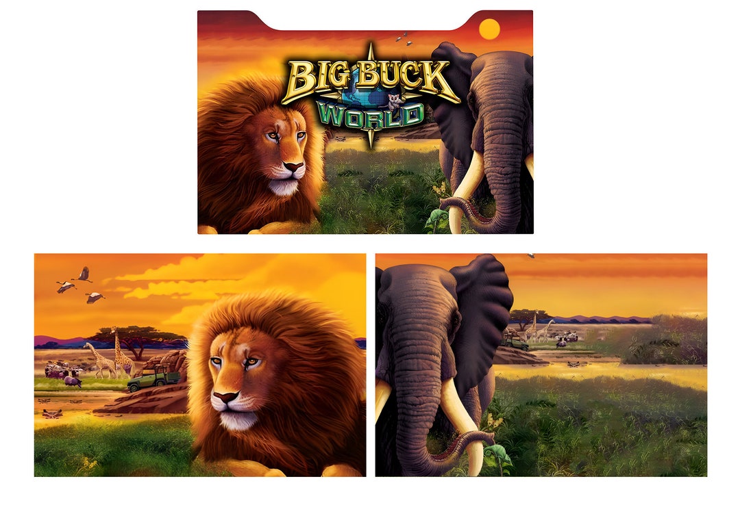 Big Buck Hunter Arcade 1up Cabinet Riser Graphics Decals Stickers - Etsy