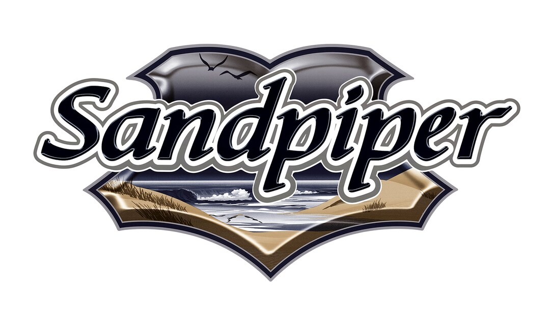 1 Rv Camper Forest River Sandpiper Front Logo Decal Graphic-2846 - Etsy