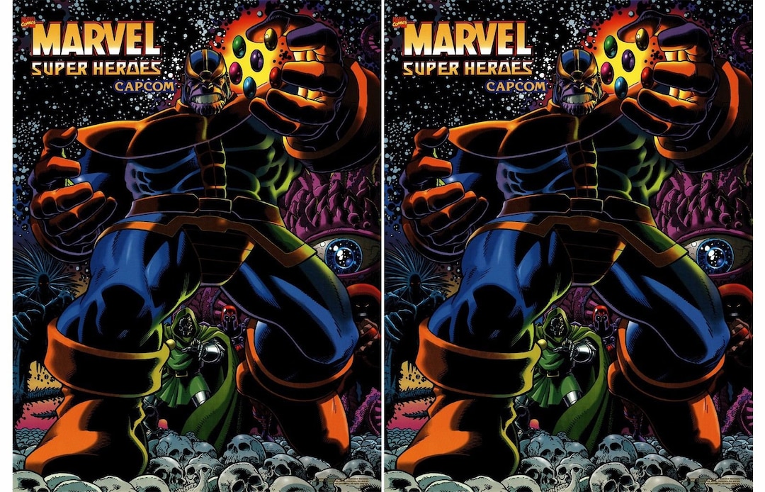 Marvel Super Heroes Side Art Arcade Panels Cabinet Graphics Stickers - Etsy