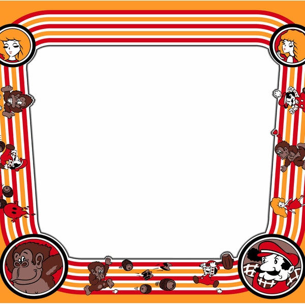 Arcade Graphics Bezel - Etsy