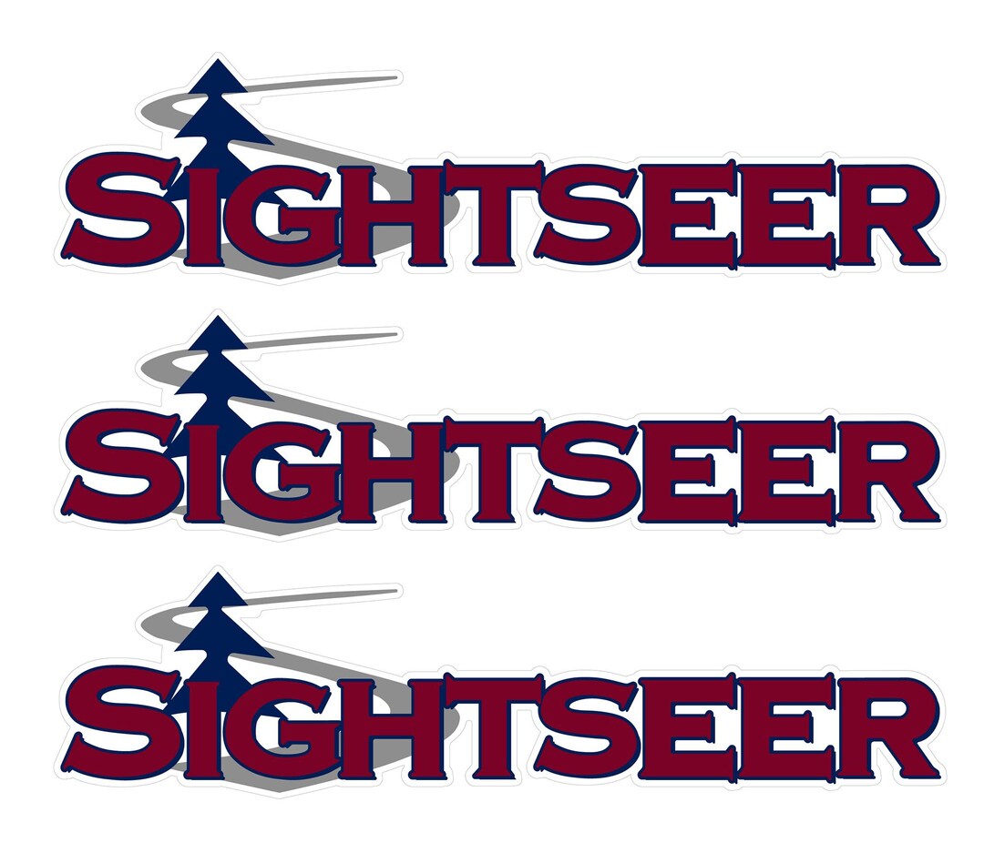 3 Winnebago Sightseer RV Camper Decals Graphics - Etsy