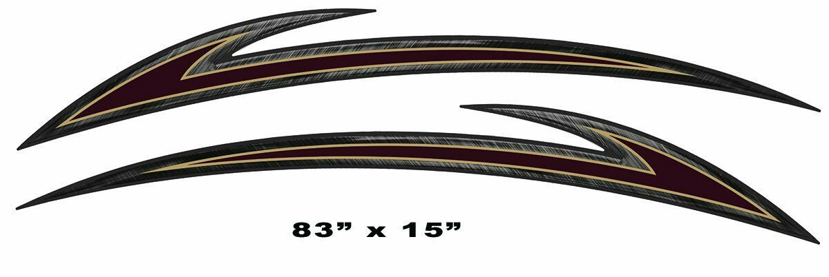 RV, Trailer Hauler, Camper, Motor-home Large Decals/graphics Kit-k-0009 ...
