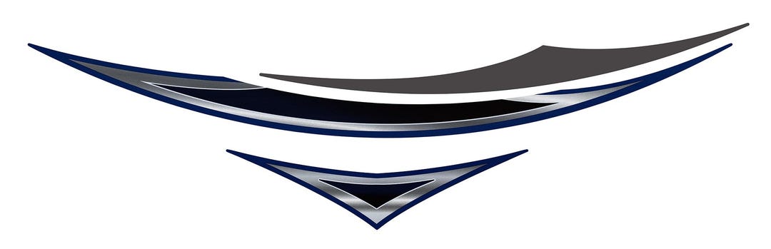 3 RV Camper Trailer Dutchmen Front Razorback Decals Graphics-3012 - Etsy