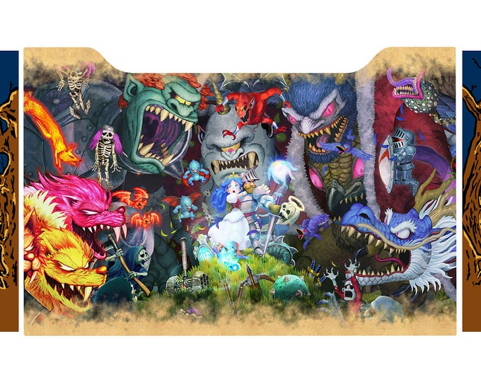 Custom Arcade 1up Cabinet Riser Graphics Decals Stickers - Etsy