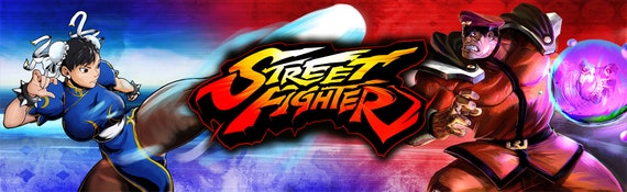 Street Fighter Arcade Marquee for Reproduction Header/backlit - Etsy
