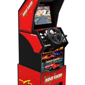 Arcade1up Ridge Racer Arcade Cabinet Kickplate Graphic Decal Sticker - Etsy