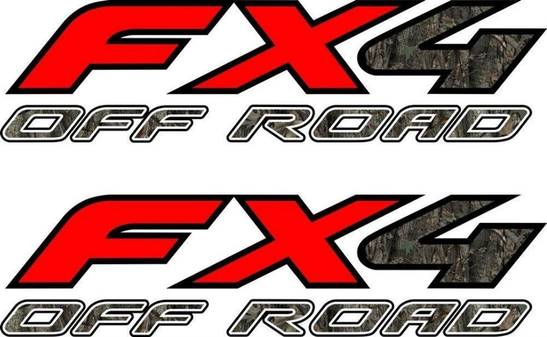 Pair 4x4 FX4 off Road Bed Decals Stickers-t-25 - Etsy