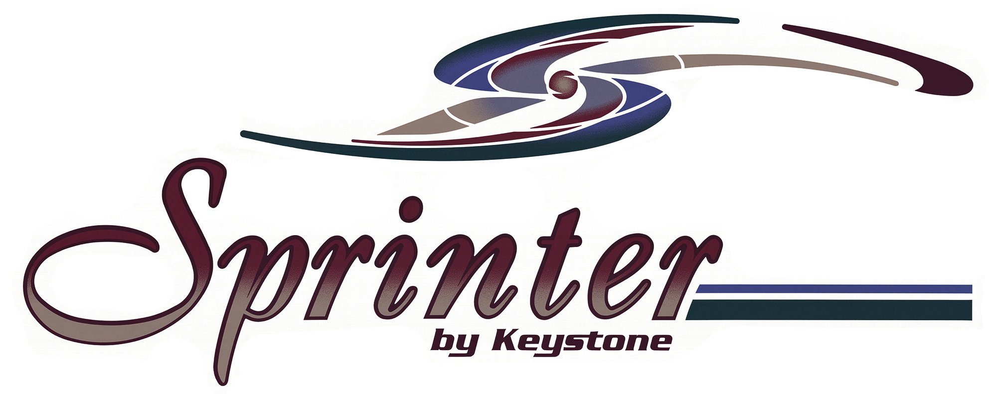 1 Rv Camper Trailer KEYSTONE SPRINTER LOGO Graphic Decal 1918-2 - Etsy