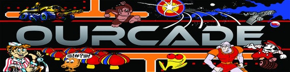 Mame Arcade Multicade Classics Marquee for Reproduction - Etsy