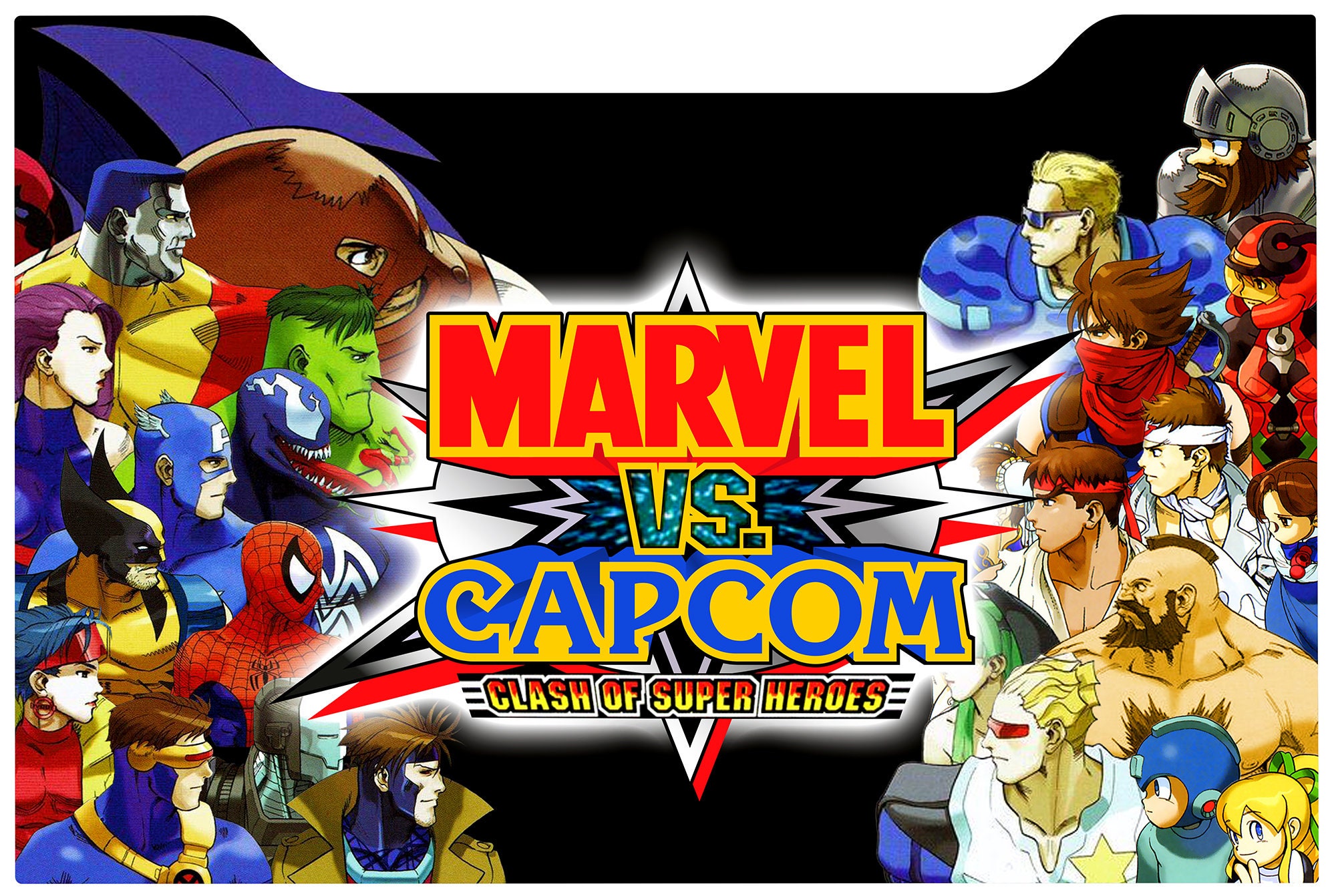 Marvel Super Heroes Vs Capcom Arcade 1up Cabinet Riser - Etsy México