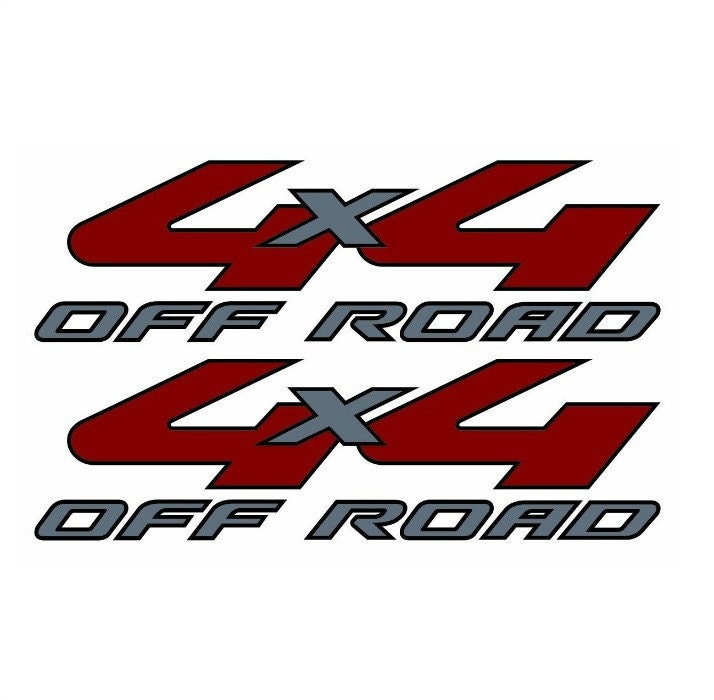 Pair 4x4 off Road Bed Decals Stickers Ford Chevy Dodge Truck-t-44 - Etsy