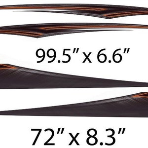 RV, Trailer Harley Hauler, Camper, Motor-home Large Decals/graphics Kit ...