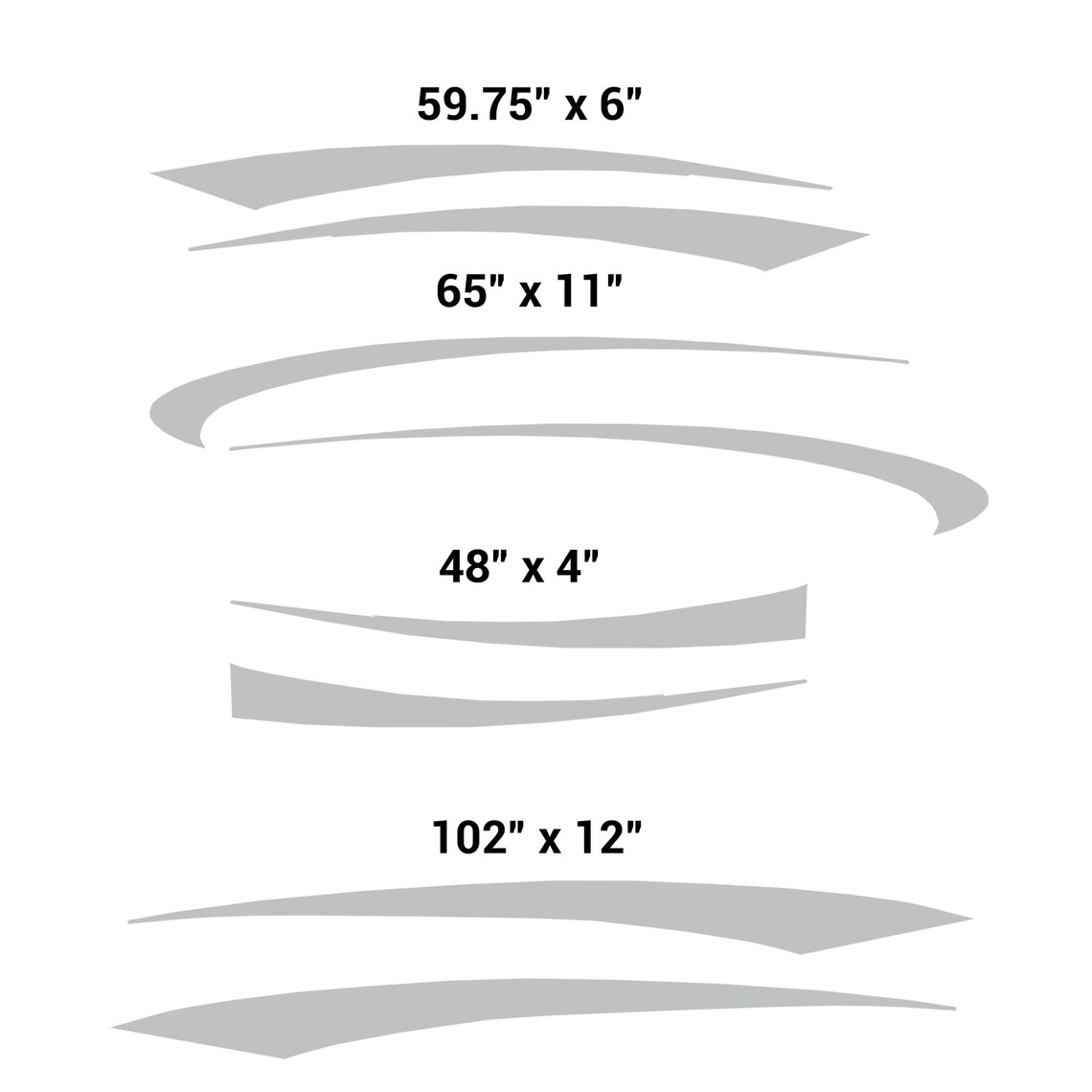 RV Trailer Hauler Camper Motor-home Large Decals/graphics | Etsy