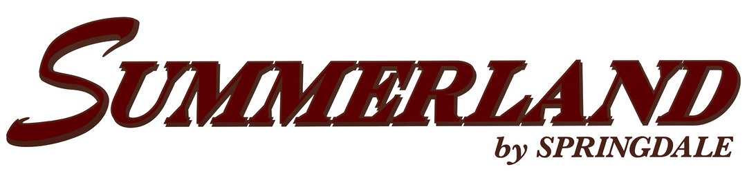 1 RV Summerland by Springdale Logo Decal Graphic-2059 - Etsy