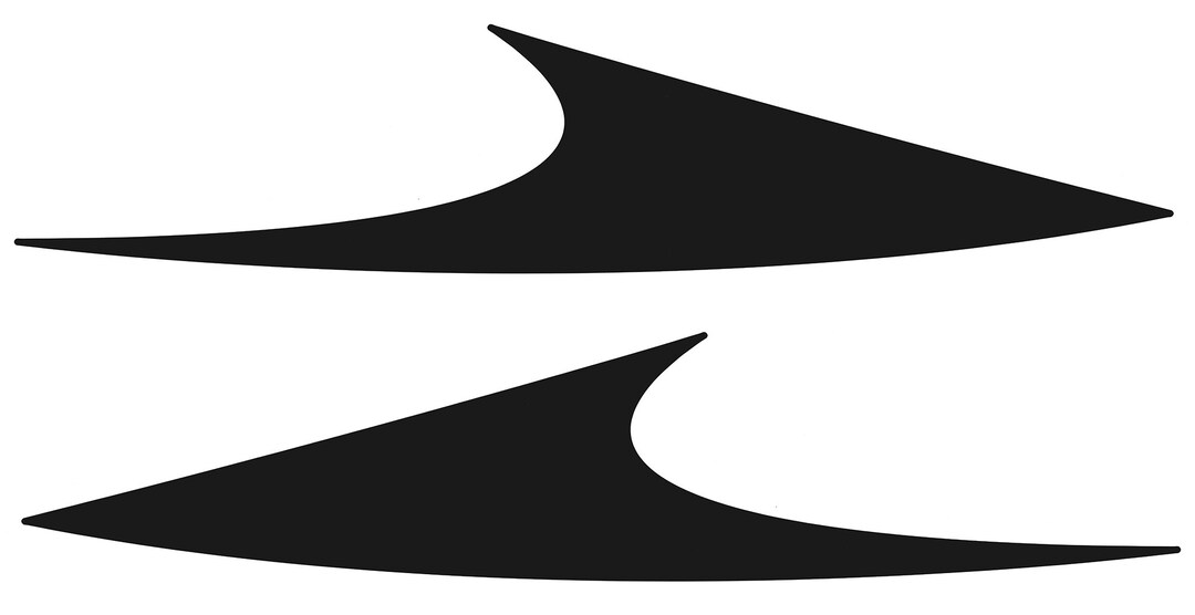 2 RV Trailer Camper Heartland Mallard Graphics Decals -2549 - Etsy