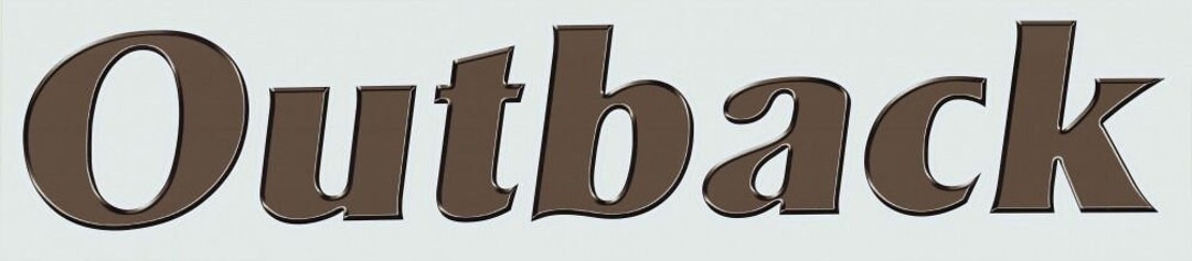 1 RV Trailer Keystone Outback Logo Decal Graphic-939-3 - Etsy Australia