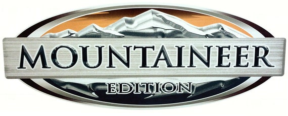 1 RV Trailer Montana Mountaineer Edition Logo Decal Graphic - Etsy