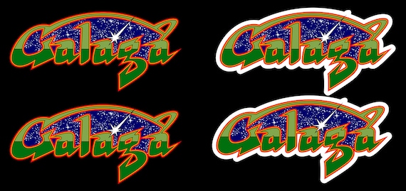 Galaga Arcade Artwork