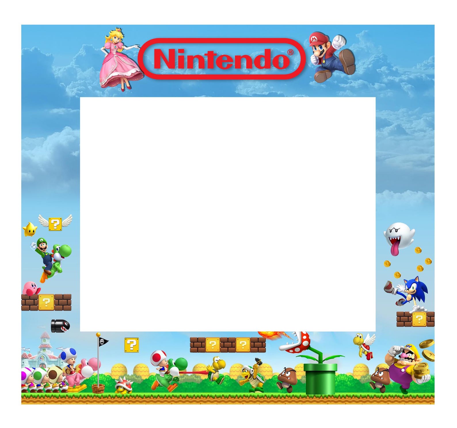 Arcade1up Mario Nintendo Arcade Bezel Graphic Sticker - Etsy