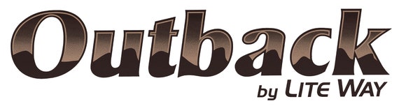 2 RV Trailer Motorcoach Keystone Outback Graphics Decals 1737 | Etsy