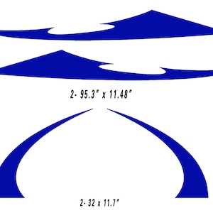 RV, Trailer Hauler, Camper, Motor-home Large Decals/graphics Kits 28-k ...