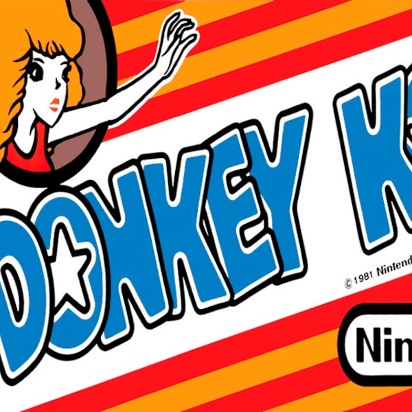 Donkey Kong Arcade 1up - Etsy