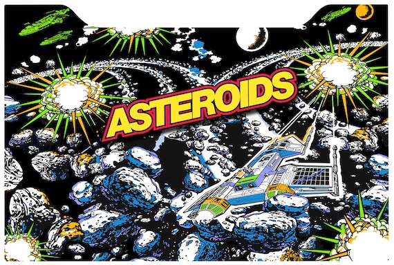 Asteroids Game Logo