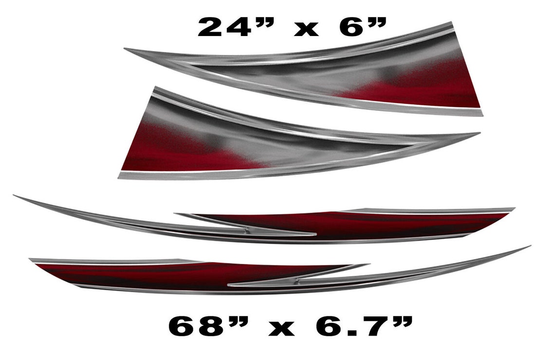 RV Trailer Hauler Camper Motor-home Large Decals/graphics - Etsy